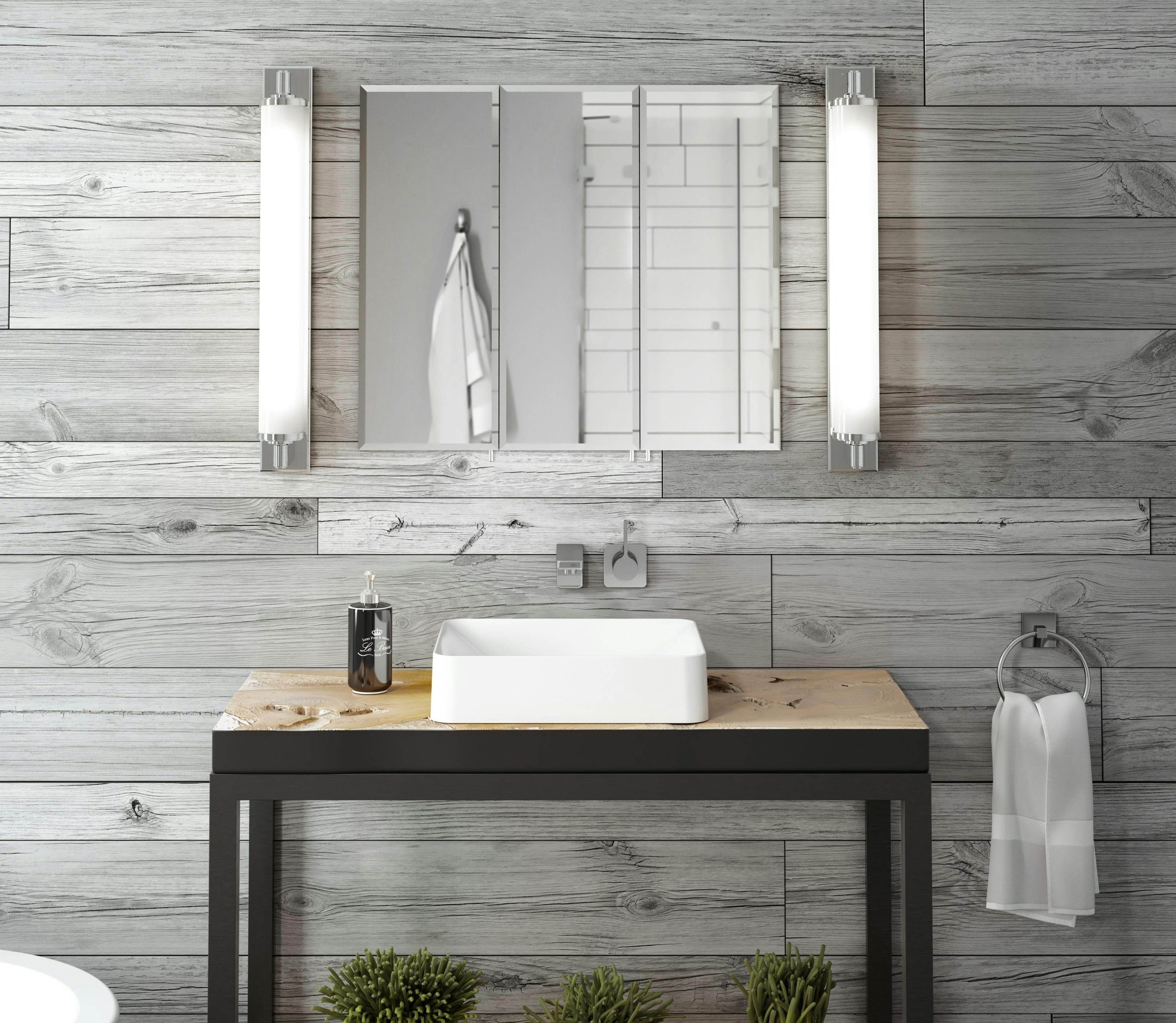 Triple Door Tri View Medicine Cabinet Jacuzzi Jacuzzi