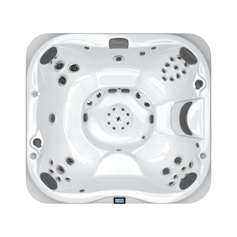 J-365™ LARGE COMFORT OPEN SEATING HOT TUB Designer Hot Tub with Open ...