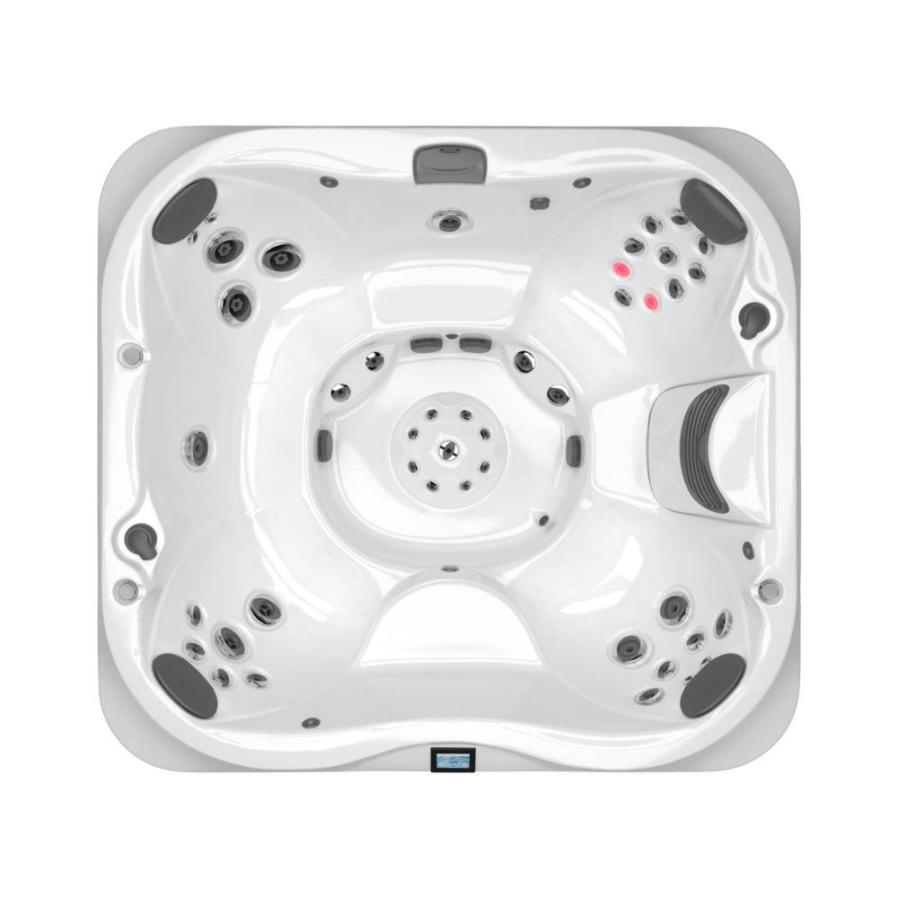 J-365™ LARGE COMFORT OPEN SEATING HOT TUB Designer Hot Tub with Open ...