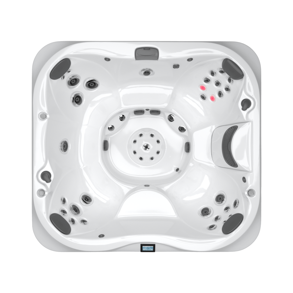 J-365™ LARGE COMFORT OPEN SEATING HOT TUB Designer Hot Tub with Open ...